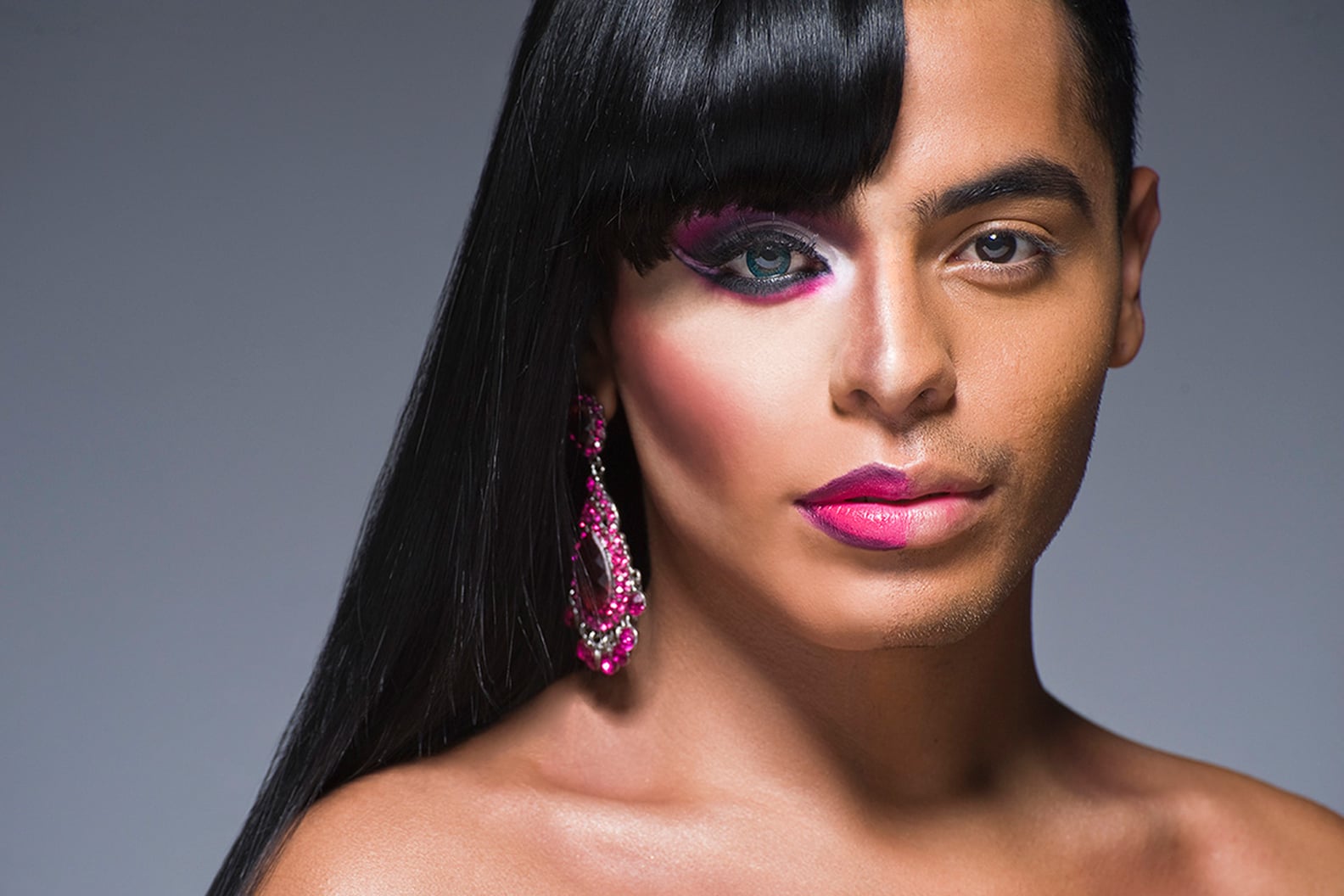 Half-Drag Portrait Series | POPSUGAR Beauty