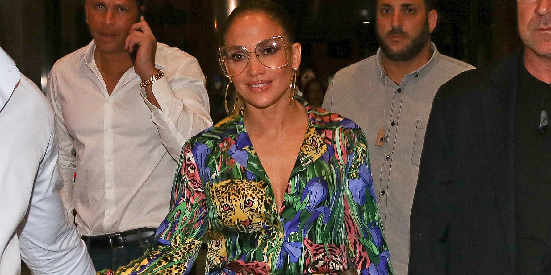 J Lo's Animal-Print Set | PS Fashion