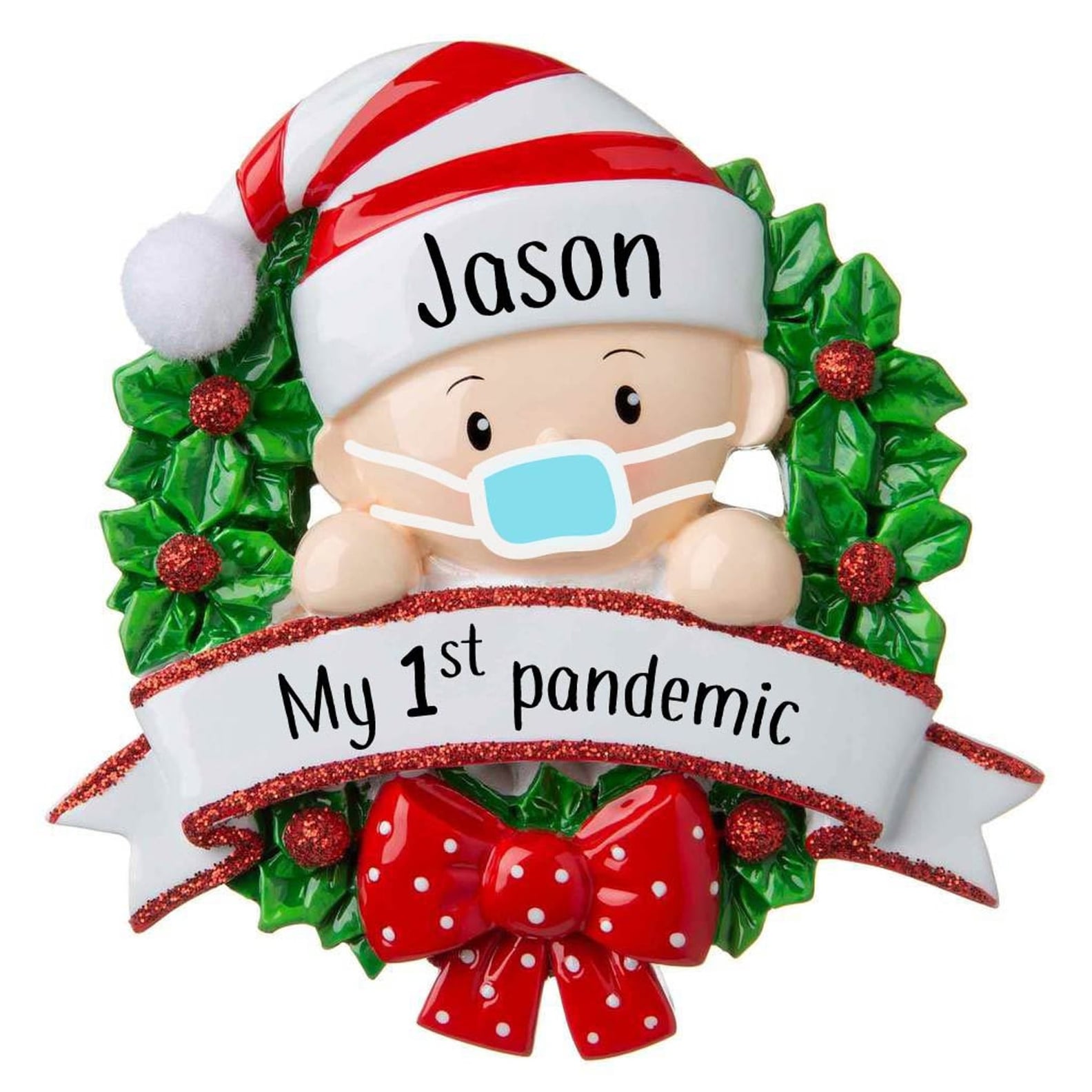 Shop Pandemic-Themed 2020 Christmas Ornaments For Families | PS Family