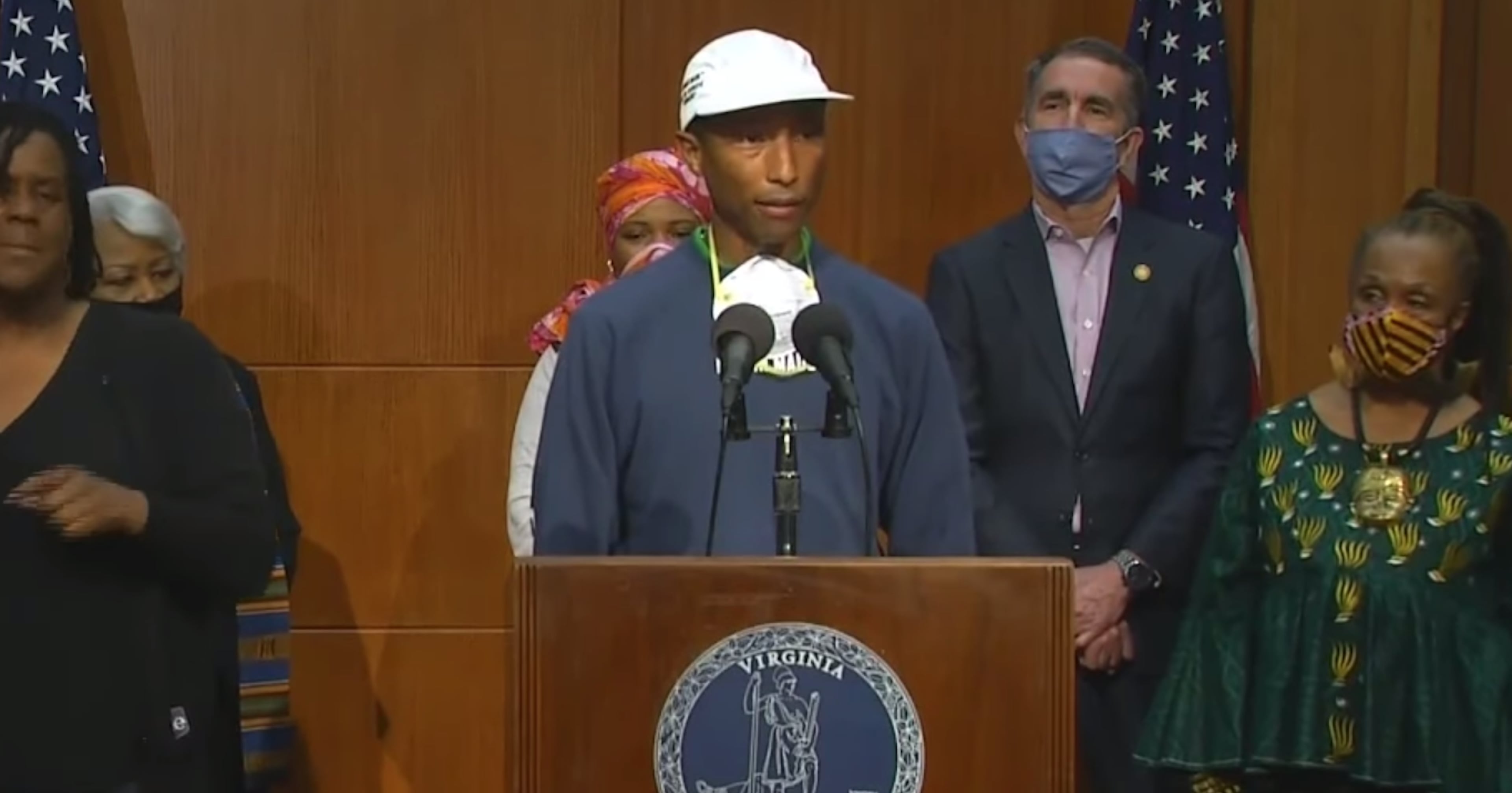 Pharrell Williams Helps Make Juneteenth Holiday in Virginia | POPSUGAR ...