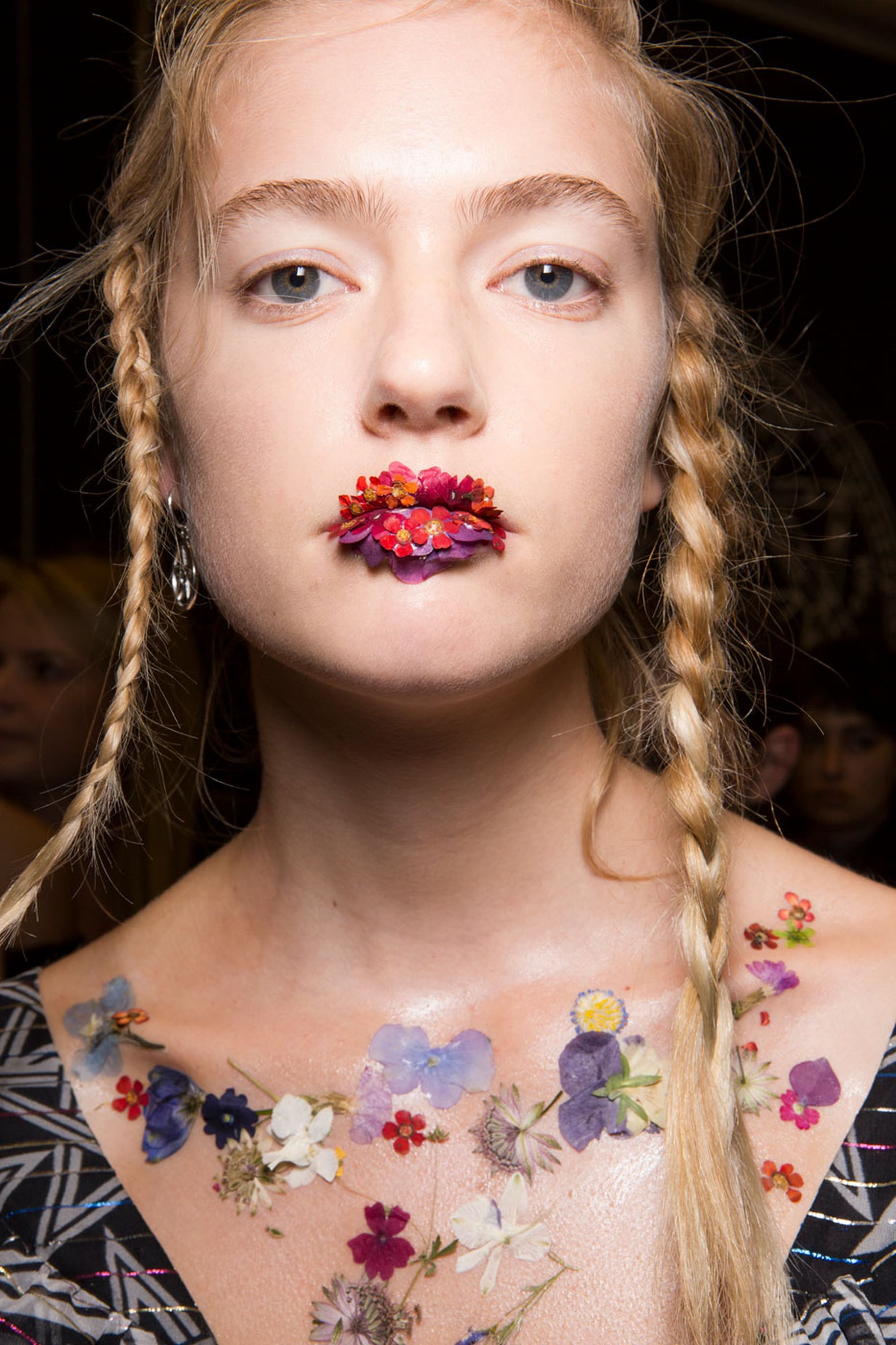 Hair and Makeup at Preen Spring 2017 | PS Beauty