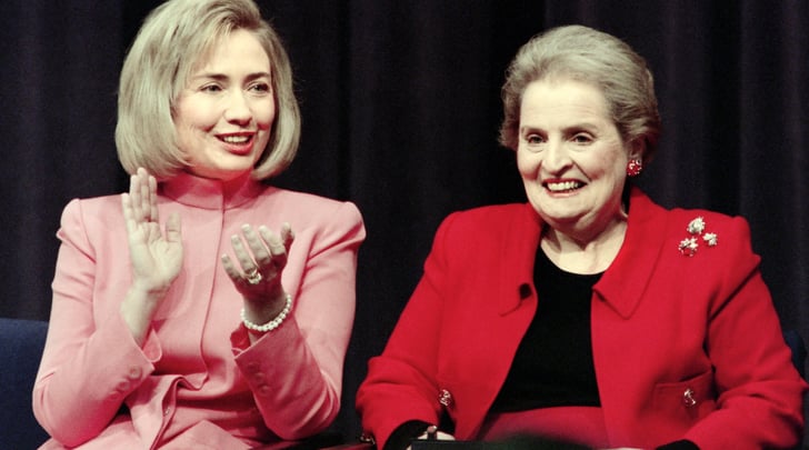 Madeleine Albright on Her Relationship With Hillary Clinton | POPSUGAR News