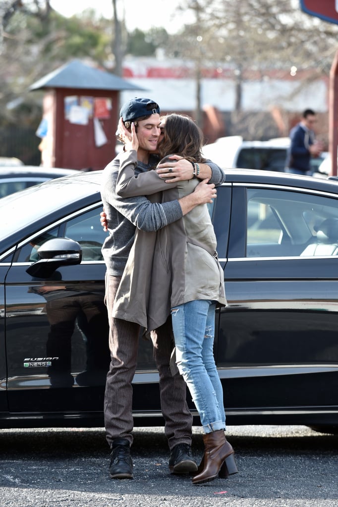 Nikki Reed Engagement Ring Pictures With Ian Somerhalder | POPSUGAR ...