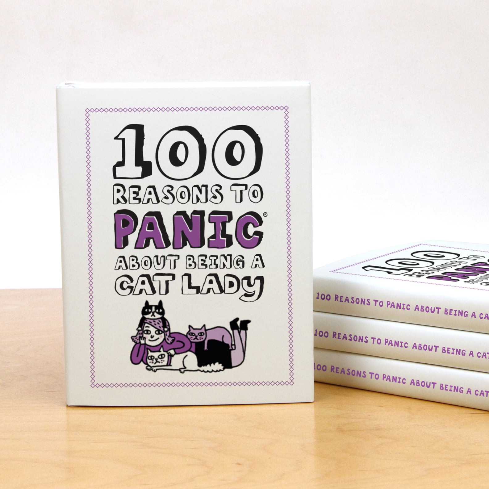 100 Reasons to Panic About Being a Cat Lady Book | PS Family