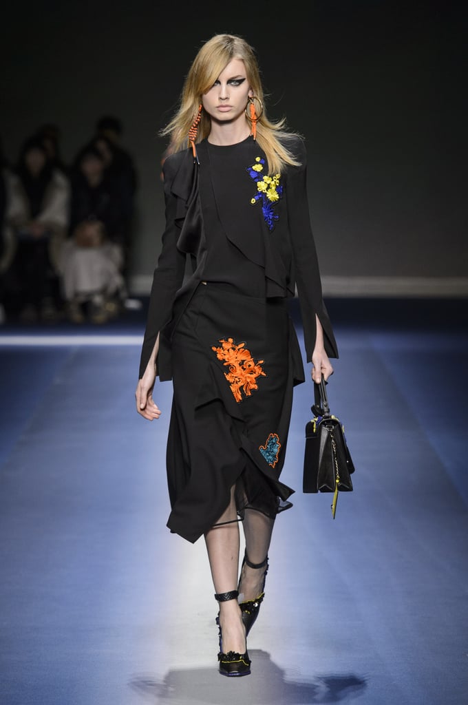 Versace Fall 2017 Runway | POPSUGAR Fashion