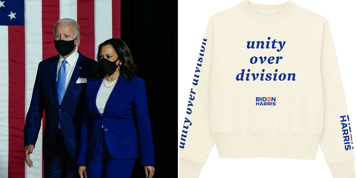 The Biden-Harris Campaign Just Released Designer Merch | POPSUGAR Fashion