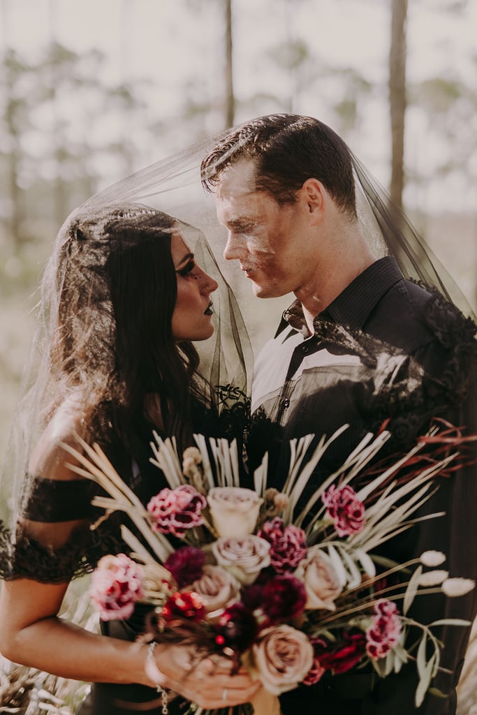 Witch-Inspired Halloween Wedding Shoot | POPSUGAR Love & Sex