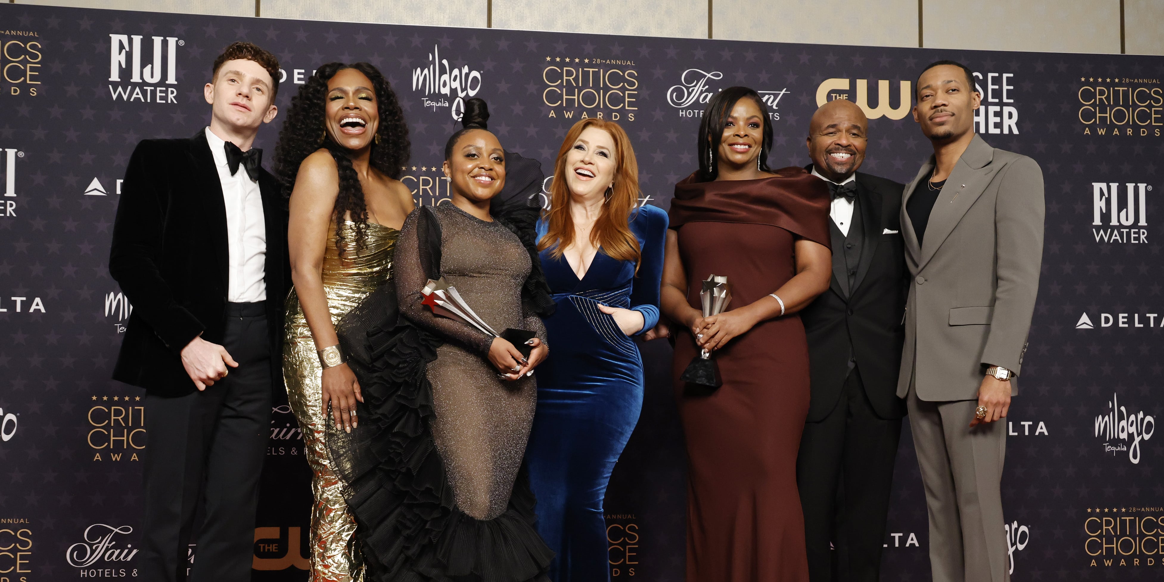 Abbott Elementary Cast at Critics' Choice Awards 2023 | PS Celebrity