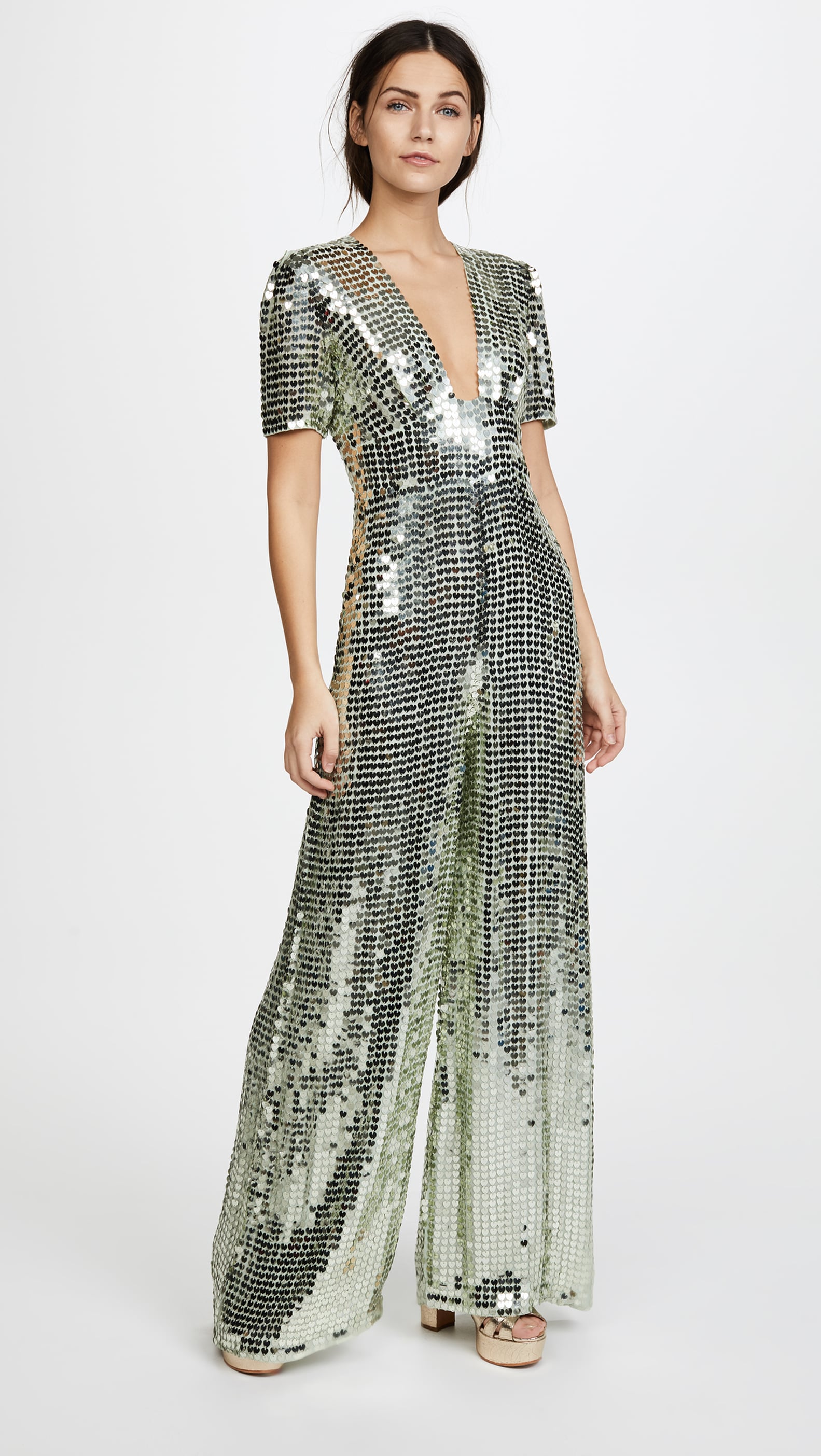 Sandra Bullock Zuhair Murad Sequin Jumpsuit Ocean's 8 | PS Fashion