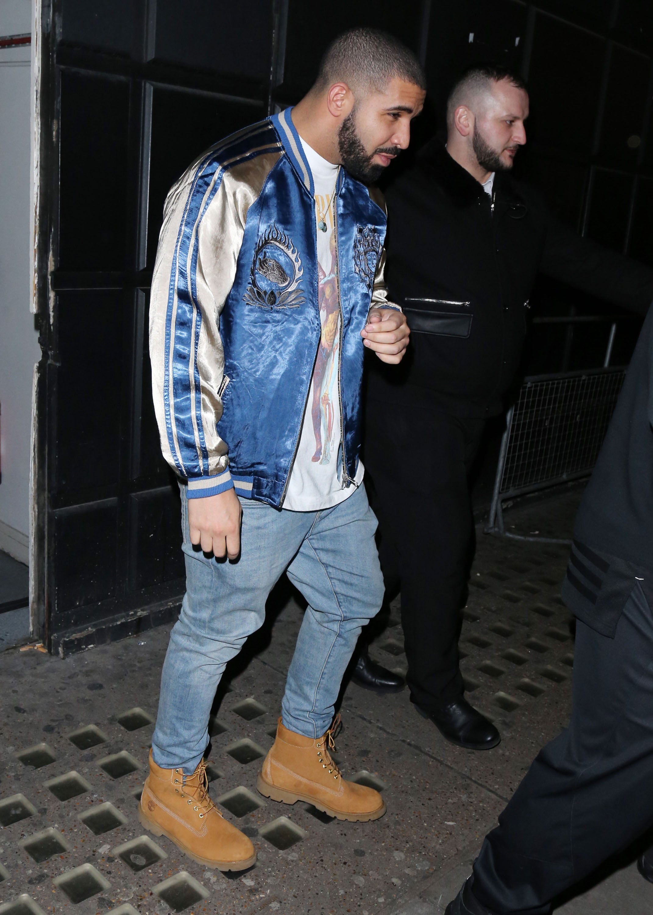 Drake Wearing Timberlands