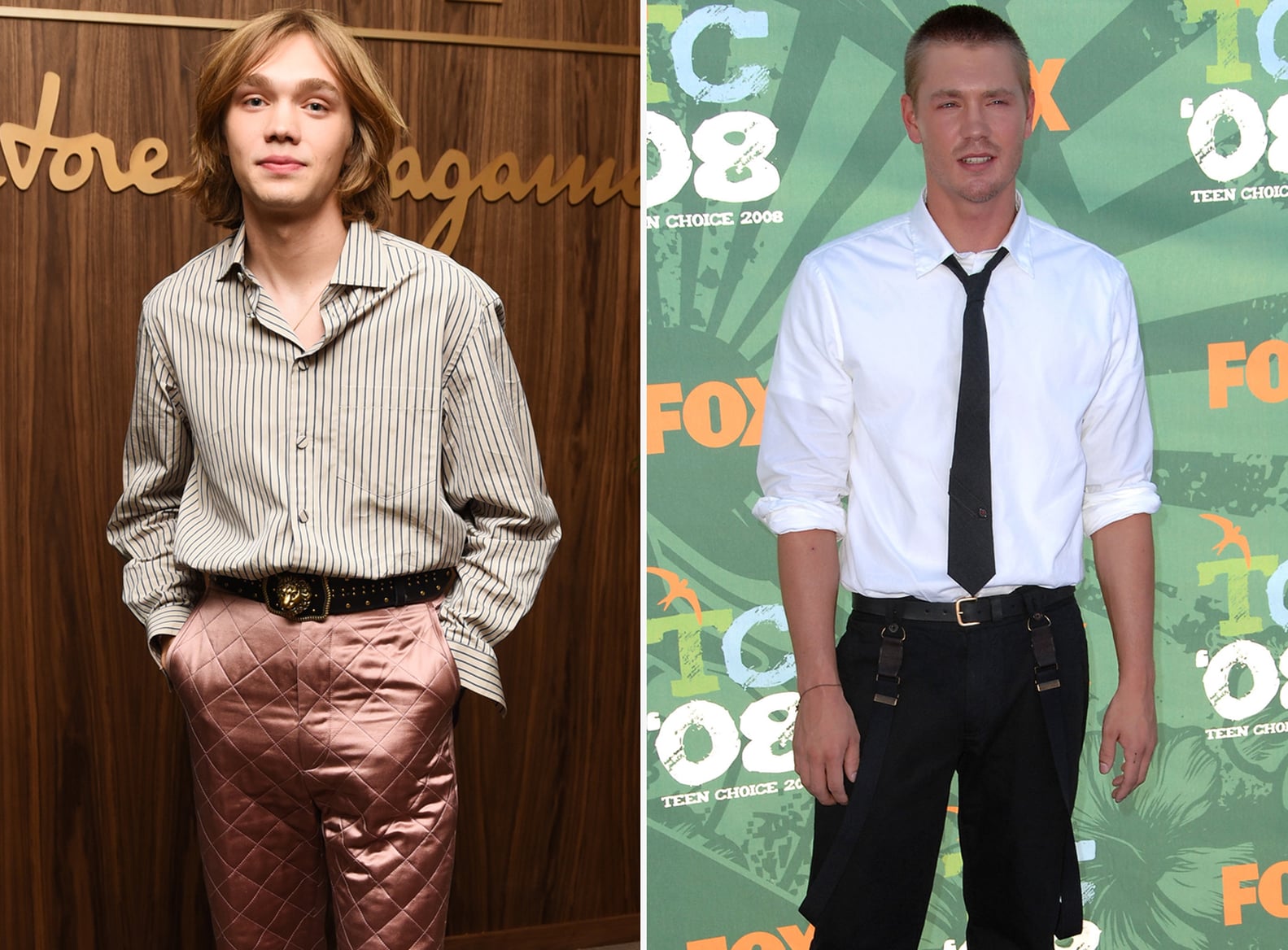 Charlie Plummer and Chad Michael Murray Comparison Photos | PS Celebrity