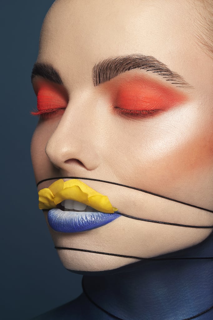 Makeup Face Art Inspired by Fish | POPSUGAR Beauty