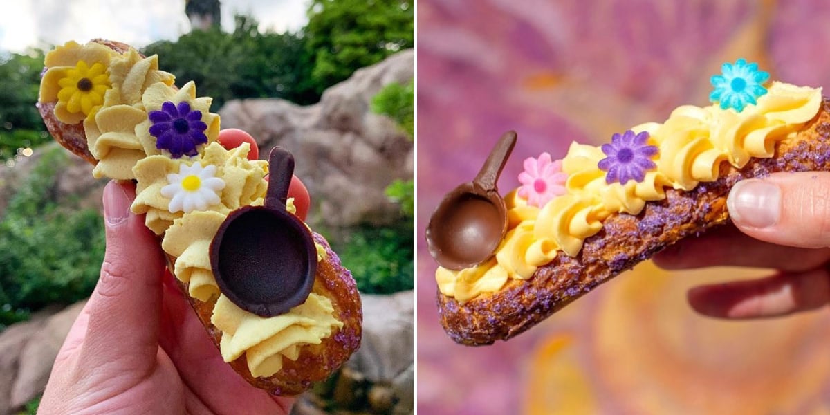 Rapunzel Eclair at Walt Disney World | PS Food