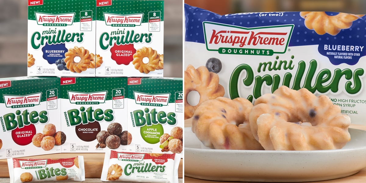 Krispy Kreme Doughnut Bites and Mini Crullers at Walmart | PS Food