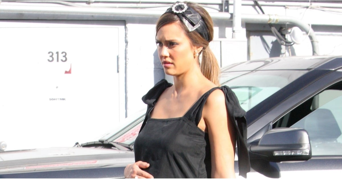 Jessica Alba Baby Shower Outfit 2017 | POPSUGAR Fashion
