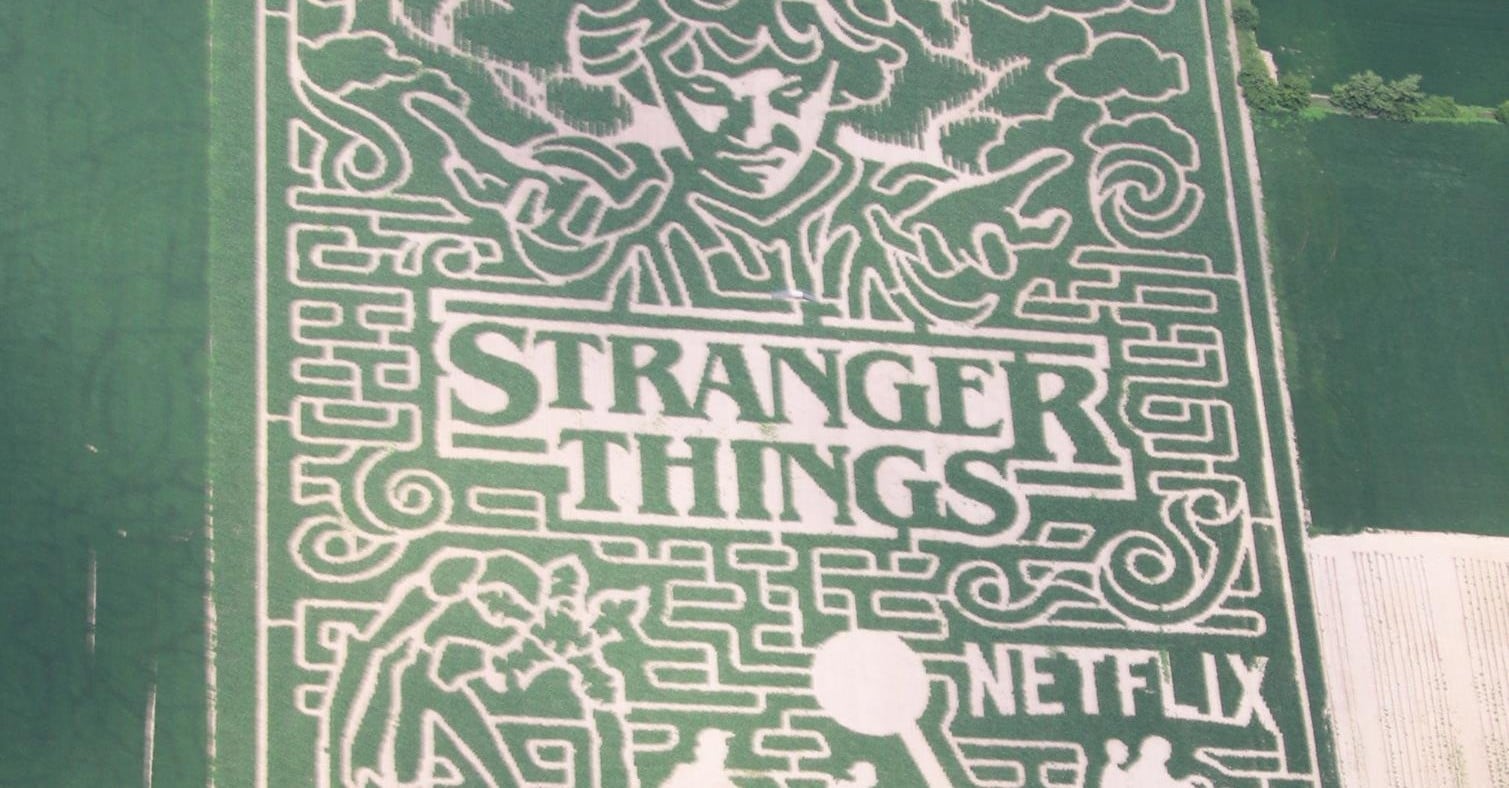 Stranger Things Maze in Indiana 2018 | PS Entertainment