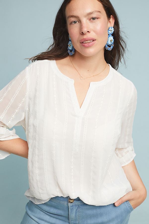 Elyria Top | Anthropologie Plus Size Line | POPSUGAR Fashion UK Photo 81