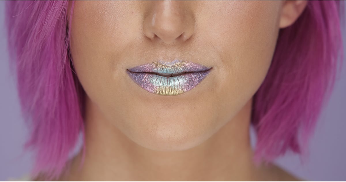 How to Do Oil-Slick Lips | Video | POPSUGAR Beauty