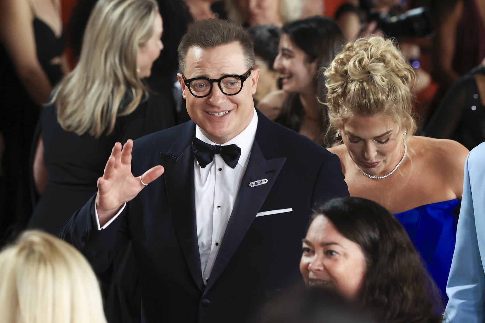 Brendan Fraser and His Sons at the 2023 Oscars | PS Celebrity