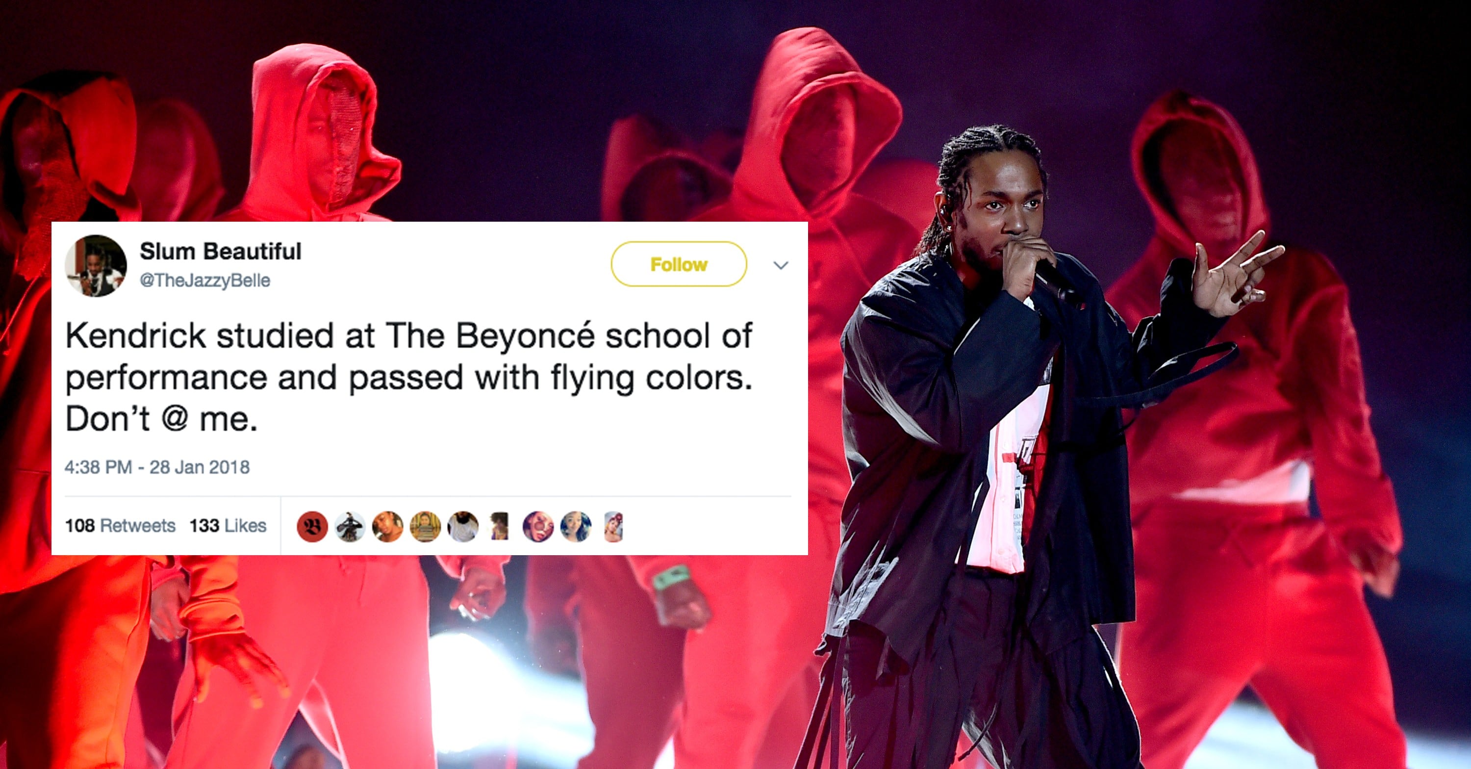 Reactions to Kendrick Lamar's 2018 Grammys Performance | PS Entertainment