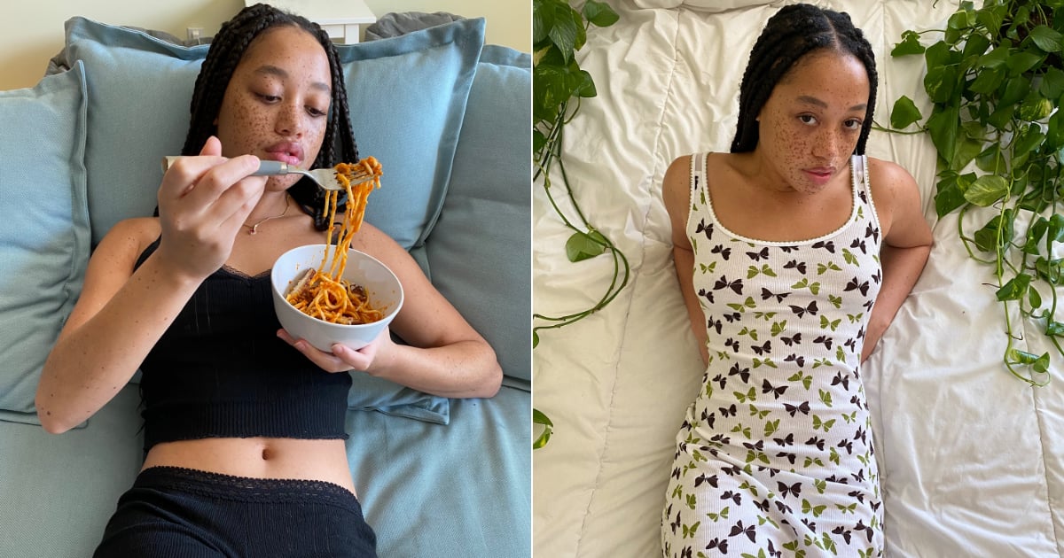 Salem Mitchell Talks Modeling From Home and Personal Style | POPSUGAR ...