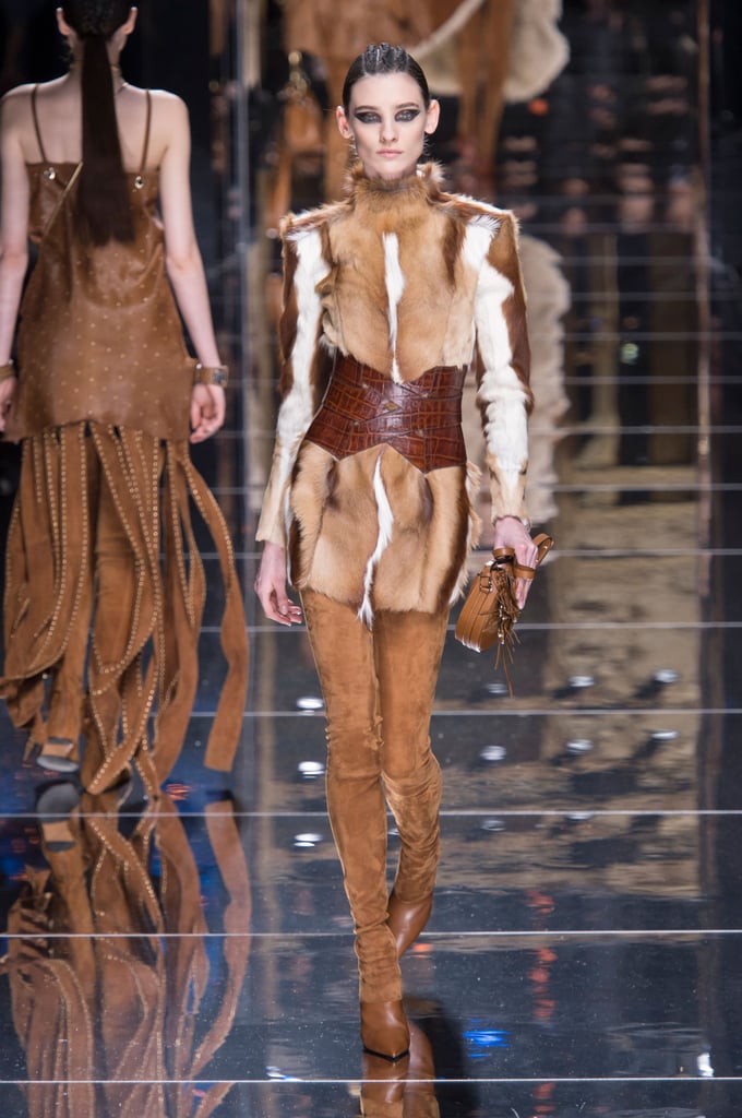 Balmain Fall 2017 Collection | POPSUGAR Fashion