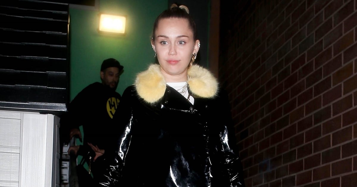 Miley Cyrus Wears Black Glove Pumps March 2019 | POPSUGAR Fashion