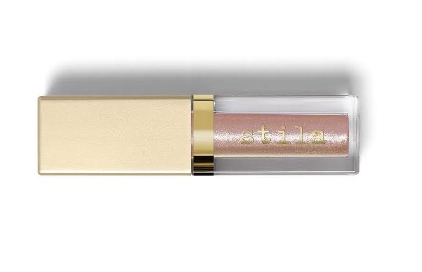 Stila Glitter and Glow Highlighter in Kitten Swatches | PS Beauty