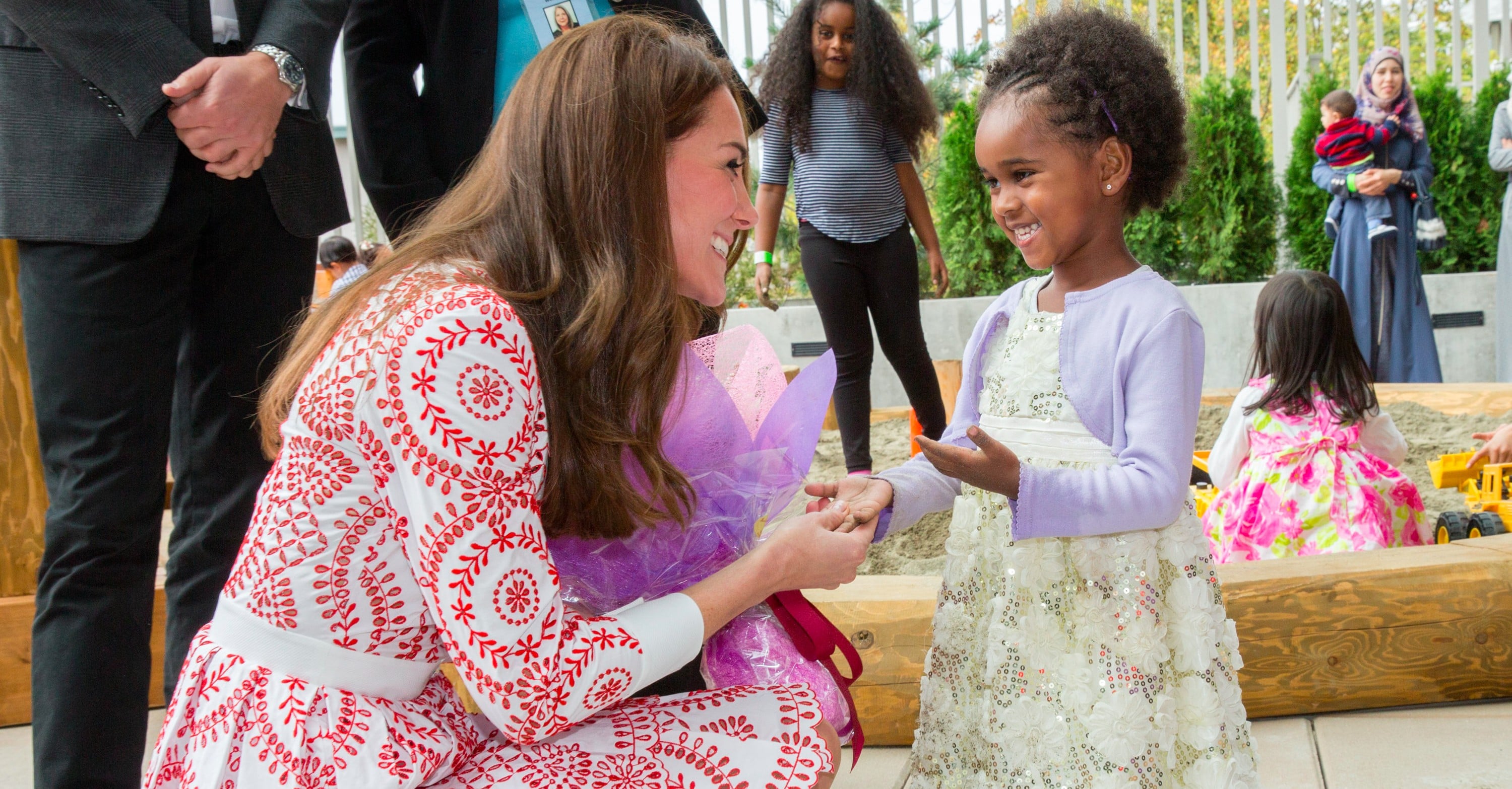 Pictures of Kate Middleton With Little Girls | PS Celebrity