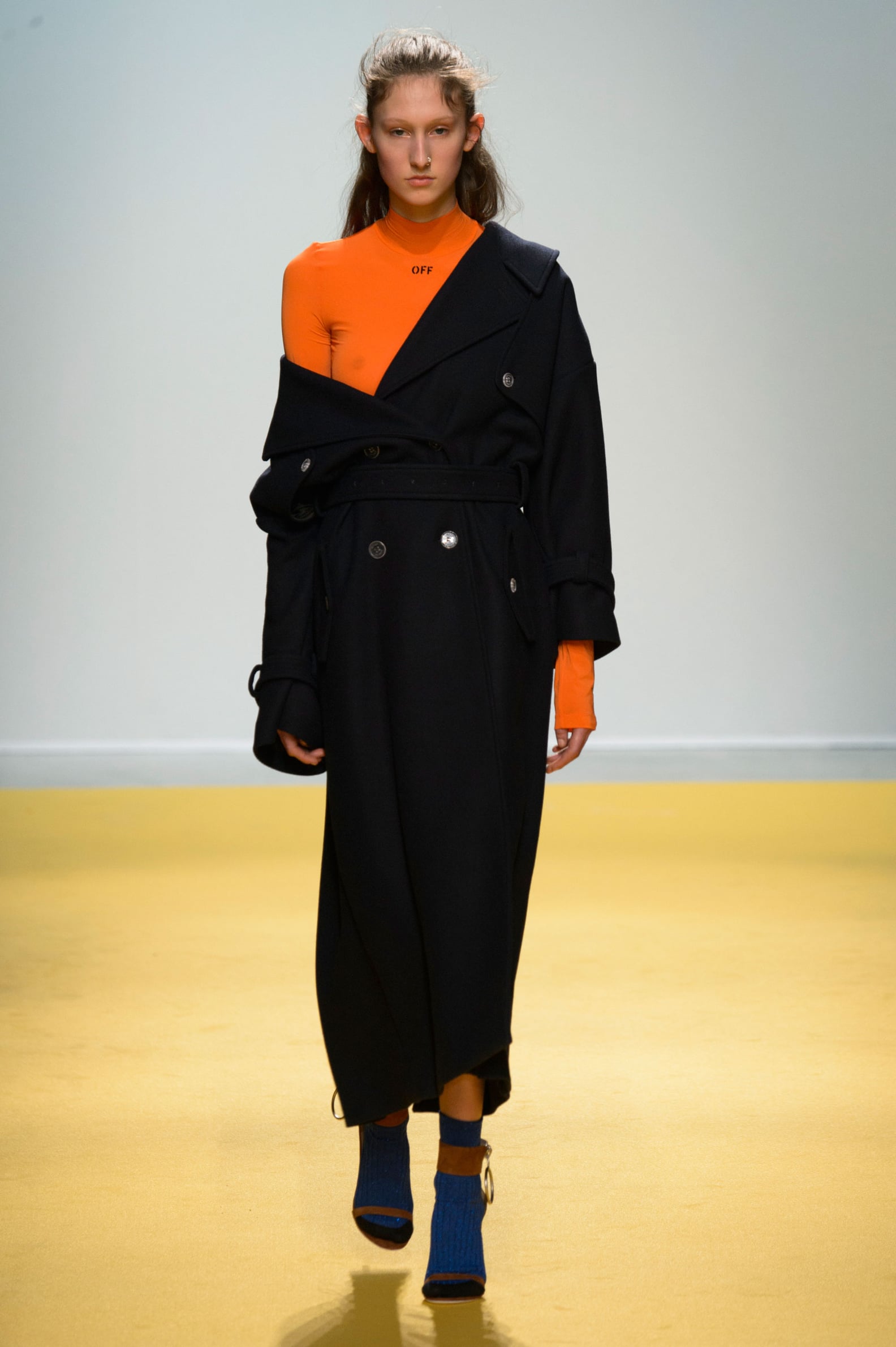 How to Wear Your Coat Off the Shoulder | PS Fashion