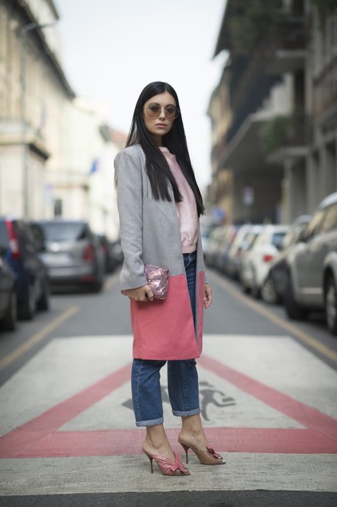 Pink Street Style Fashion | POPSUGAR Fashion