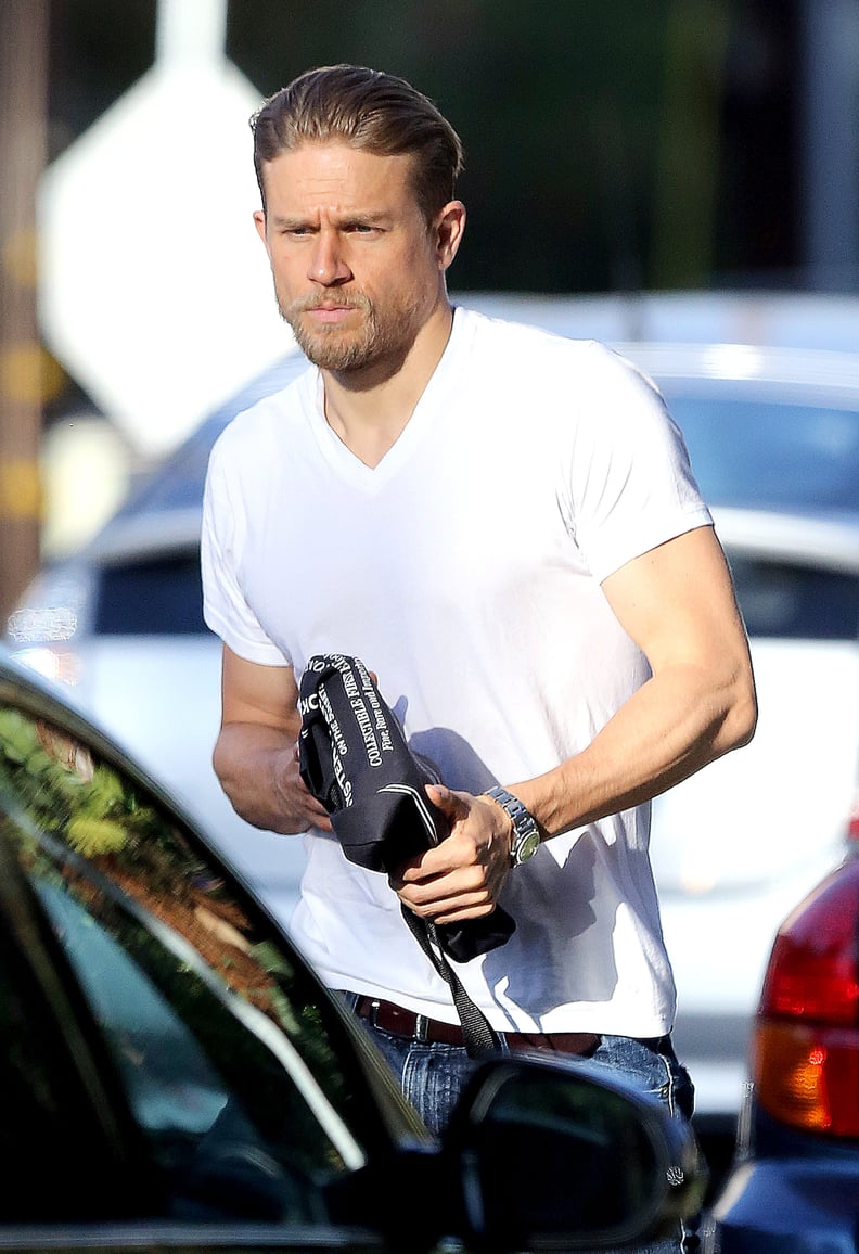 Charlie Hunnam Leaving the Gym in LA July 2016 | PS Celebrity