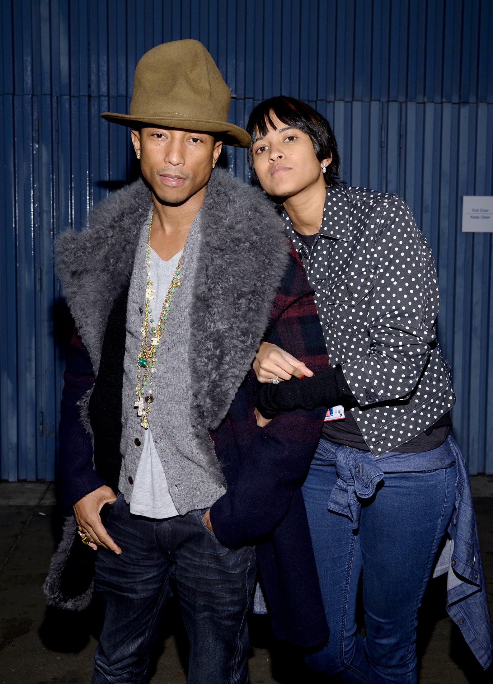 Pharrell Williams and Helen Lasichanh Pictures | PS Celebrity