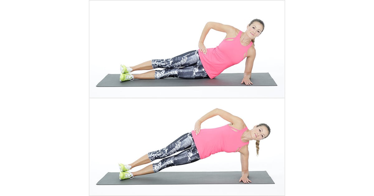 Side Bridge | No-Sweat 15-Minute Full-Body Workout | POPSUGAR Fitness ...