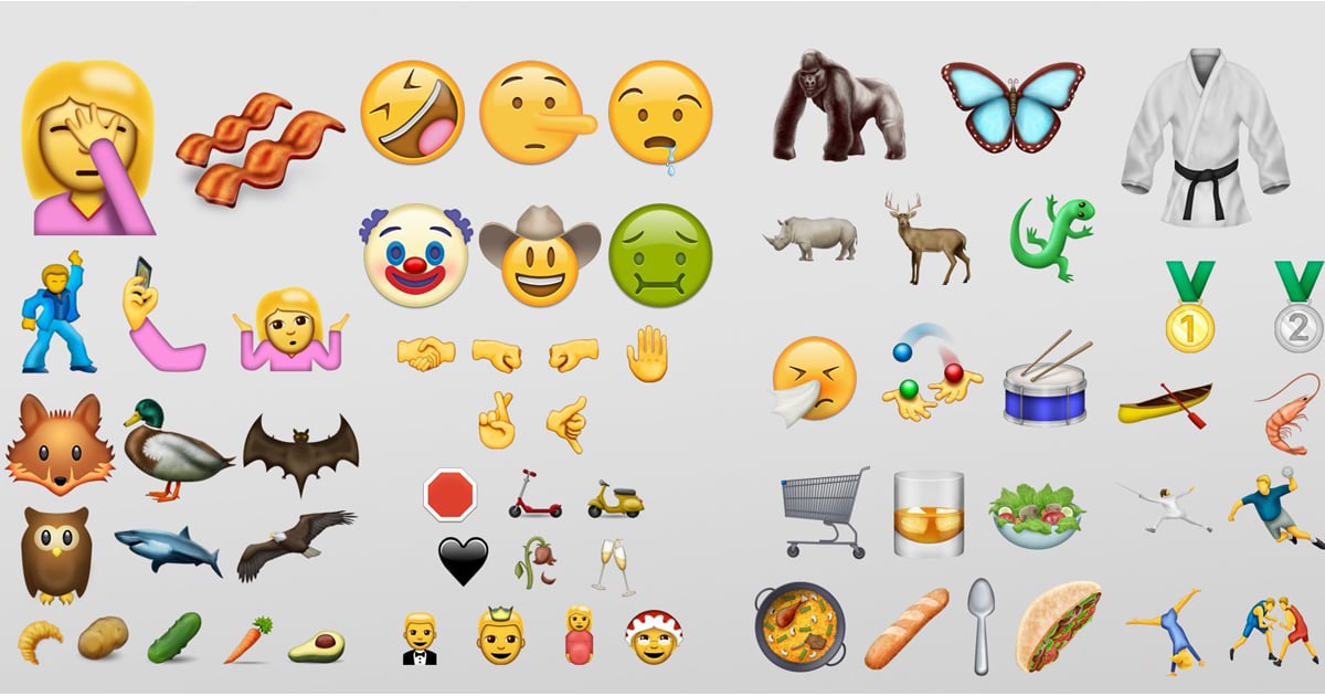 New Emoji 2016 Popsugar Tech