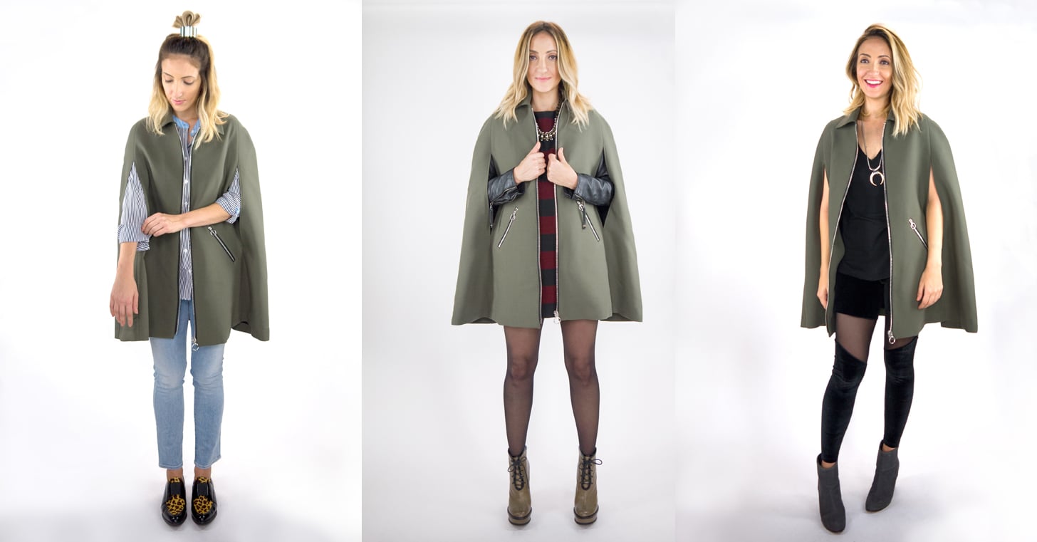 How to Style a Cape For Fall | POPSUGAR Fashion