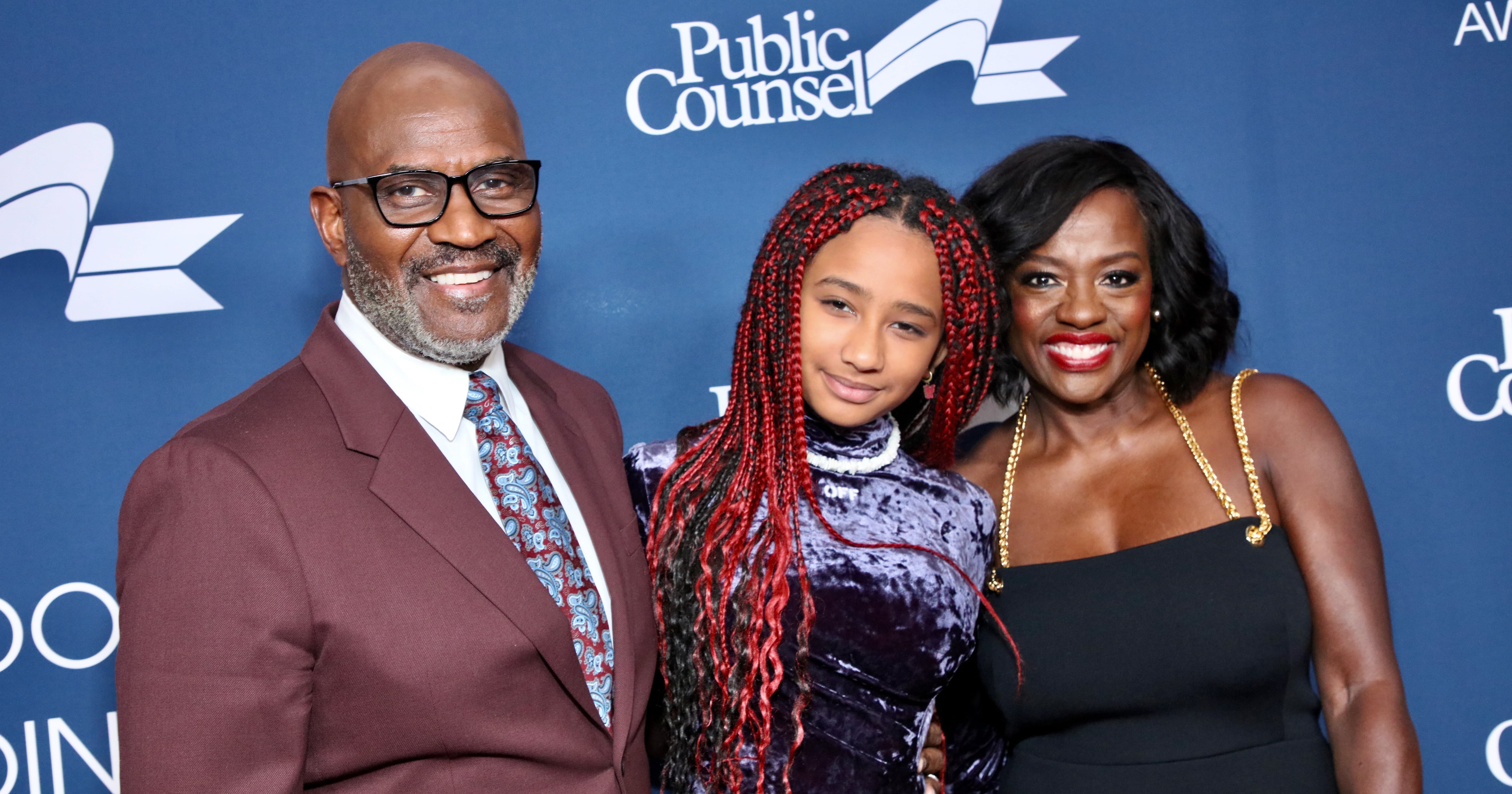 Viola Davis and Daughter Genesis at Award Dinner | POPSUGAR Celebrity