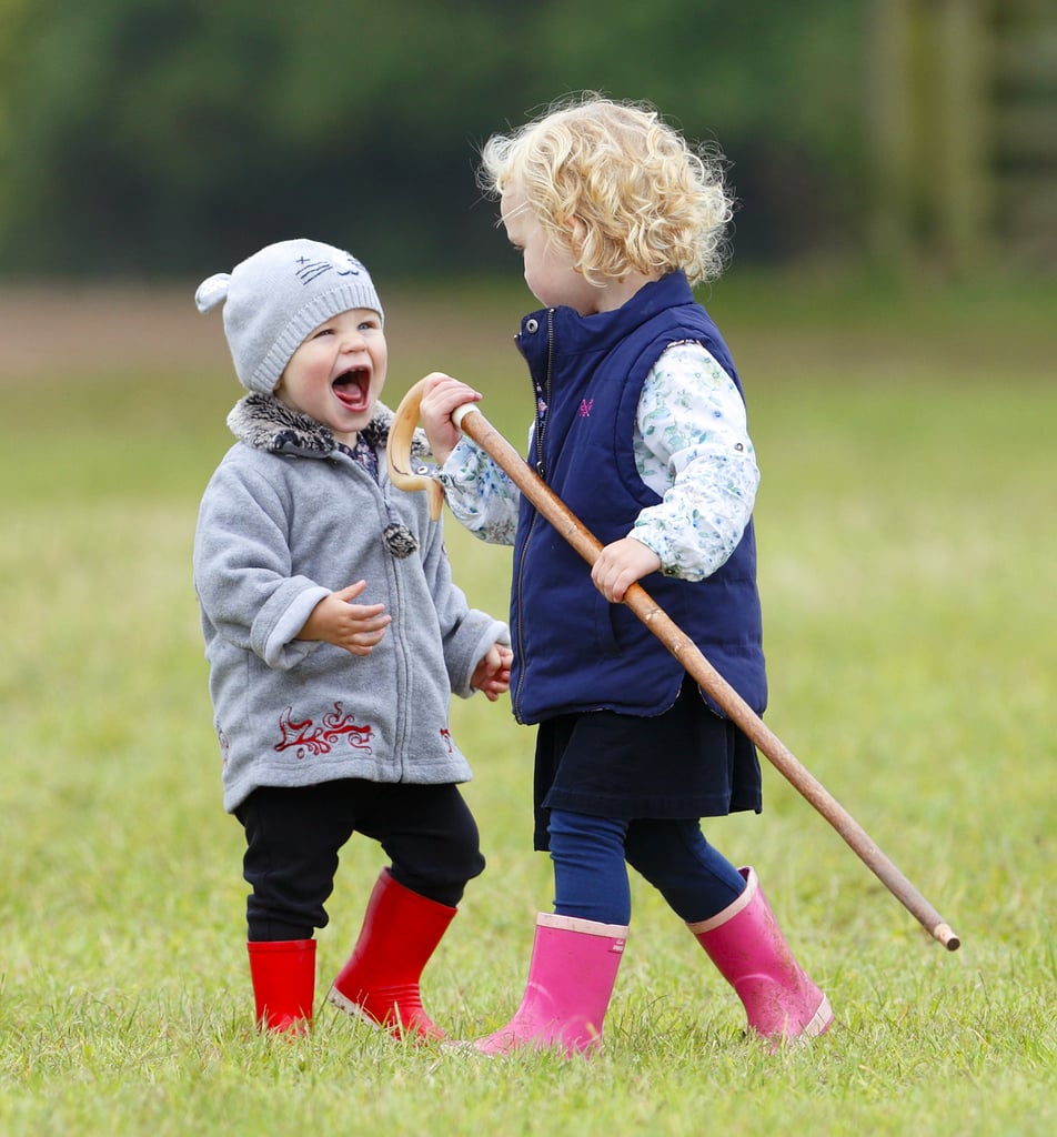 Isla and Savannah Phillips | Photos of Queen Elizabeth II's Great ...