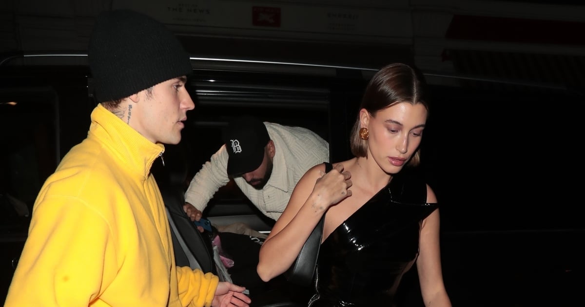 Justin and Hailey Bieber Have a Date Night in London | POPSUGAR Celebrity