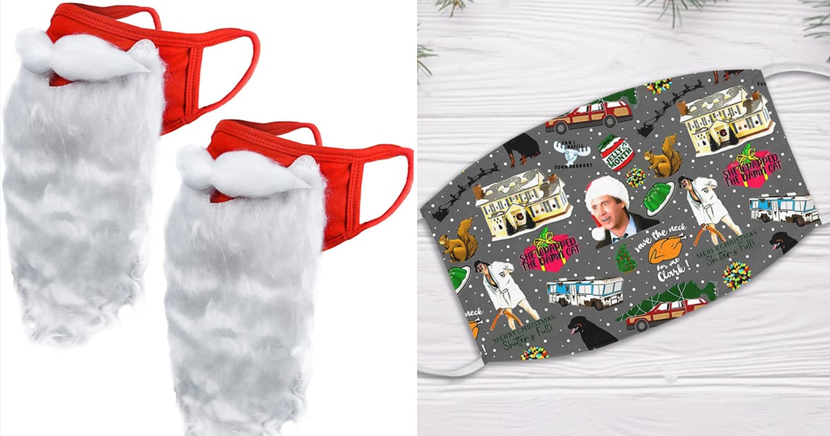 Christmas-Themed Fabric Face Masks | PS Smart Living