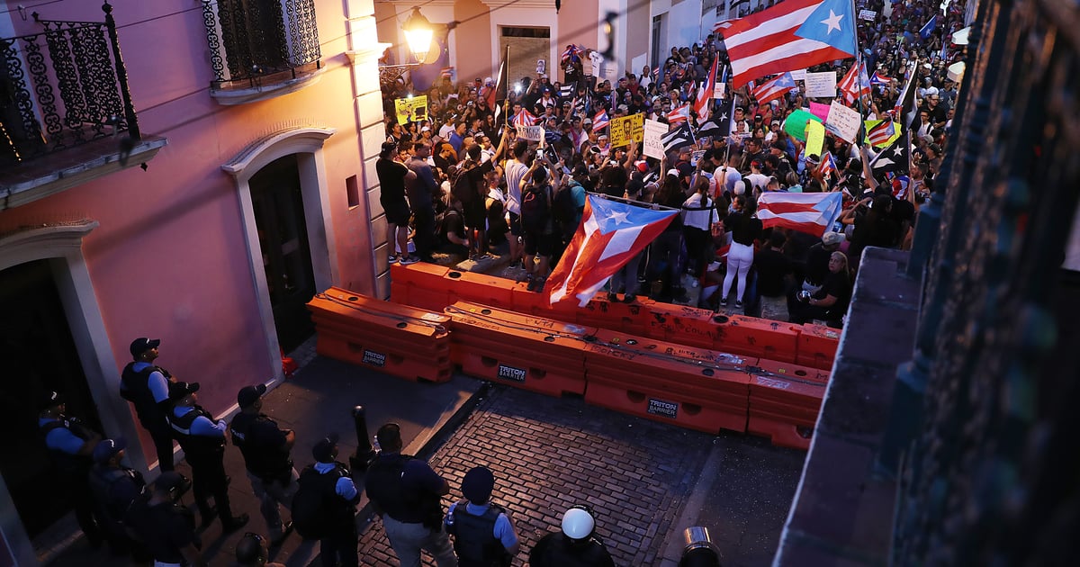 Puerto Rico Governor Ricky Rossello Resigns Amid Protests | POPSUGAR Latina