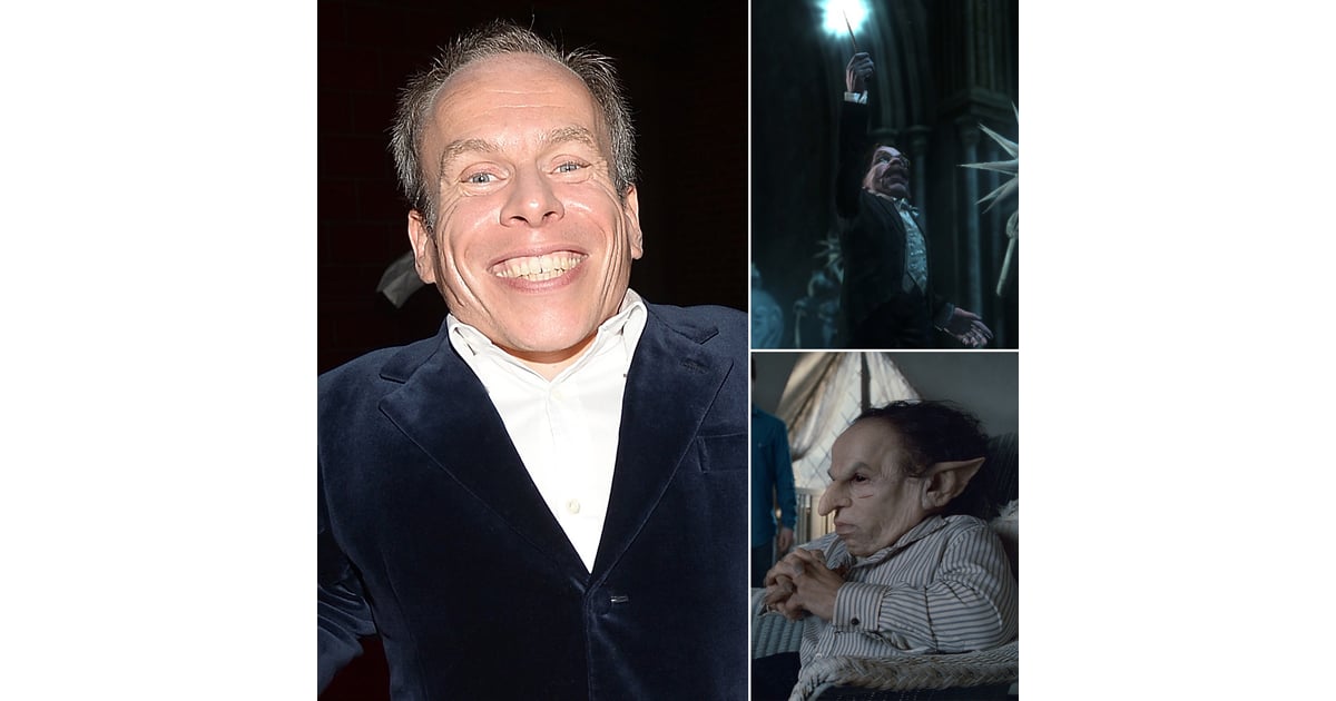 Warwick Davis, Professor Flitwick and Griphook | Harry Potter Actors ...