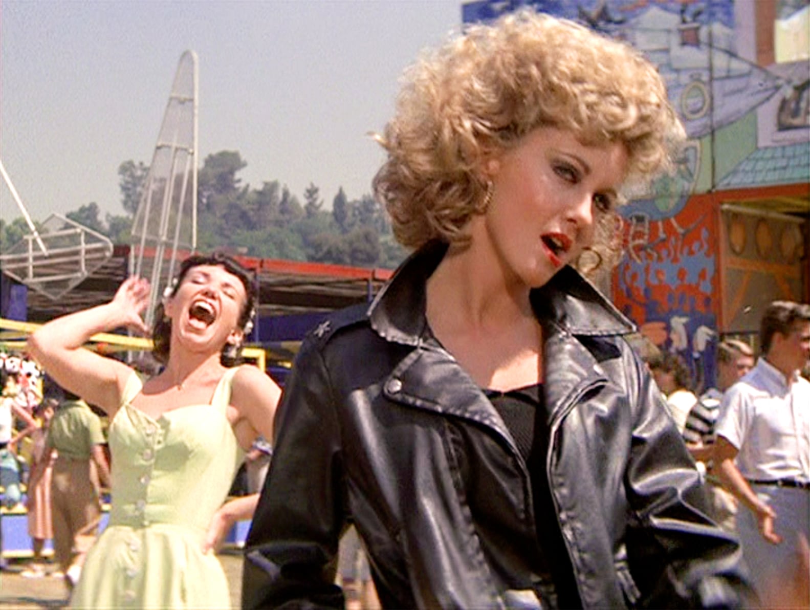 See Olivia Newton-John's Best Outfits as Sandy in "Grease" | PS Fashion