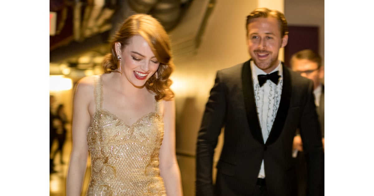 Pictured: Emma Stone and Ryan Gosling | Best Pictures From 2017 Oscars ...
