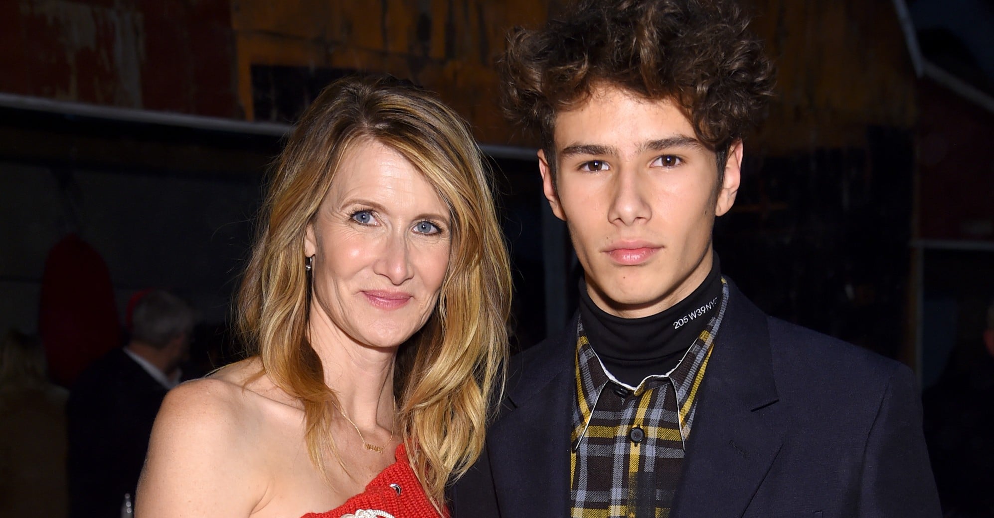 Laura Dern and Son Ellery Harper at Calvin Klein Show 2018 | PS Celebrity
