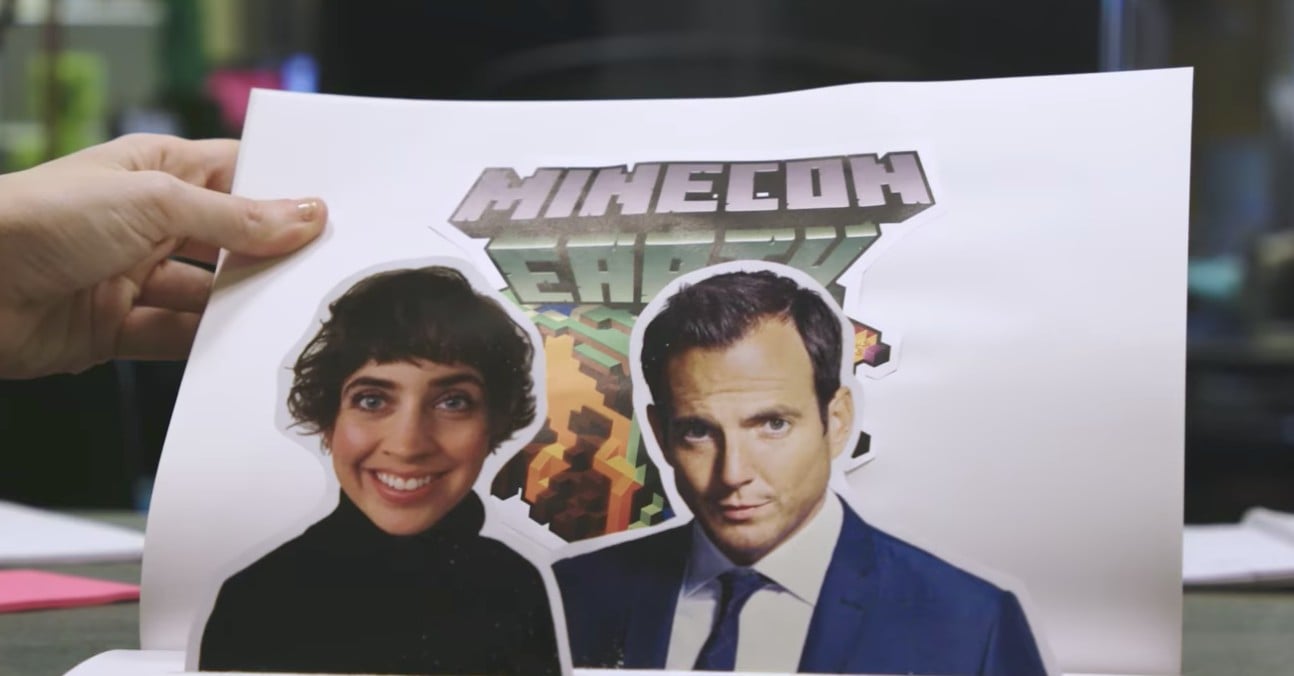 Will Arnett, Lydia Winters Host Minecraft Minecon Earth 2017 | POPSUGAR ...