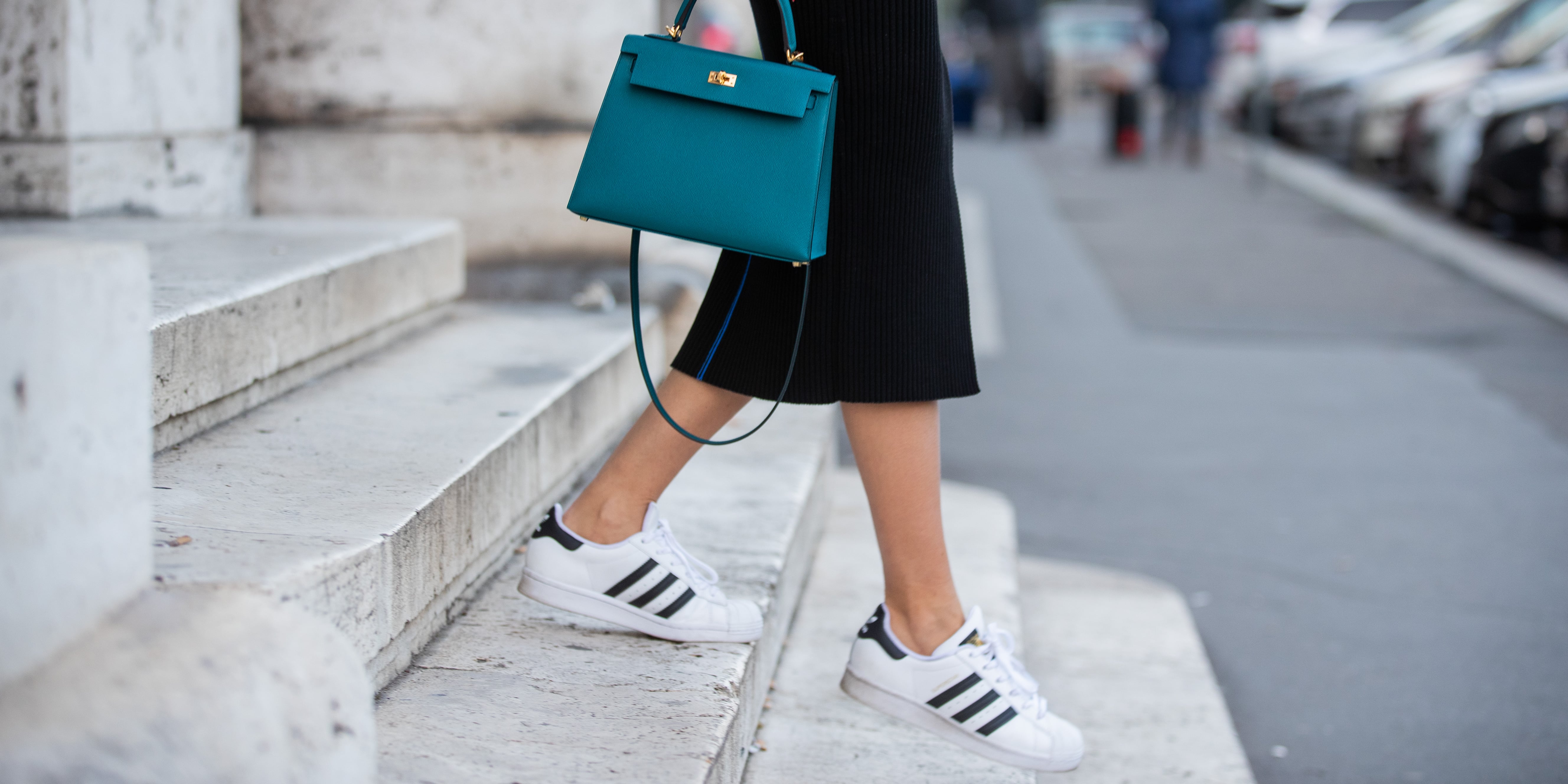 Stylish Ways to Wear Adidas Sneakers | POPSUGAR Fashion