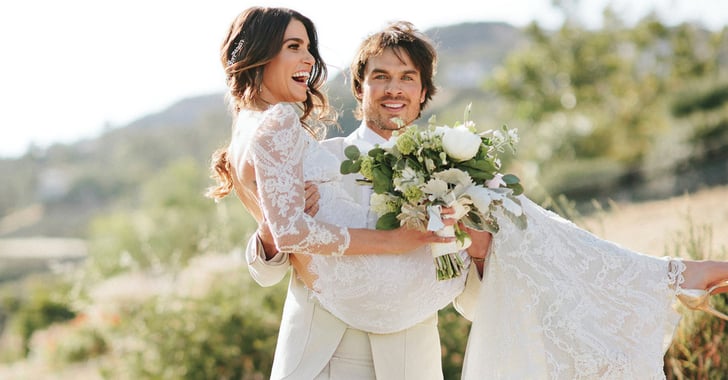 Nikki Reed Wedding Dress | POPSUGAR Fashion