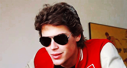 Rob Lowe '80s Movie GIFs | PS Entertainment
