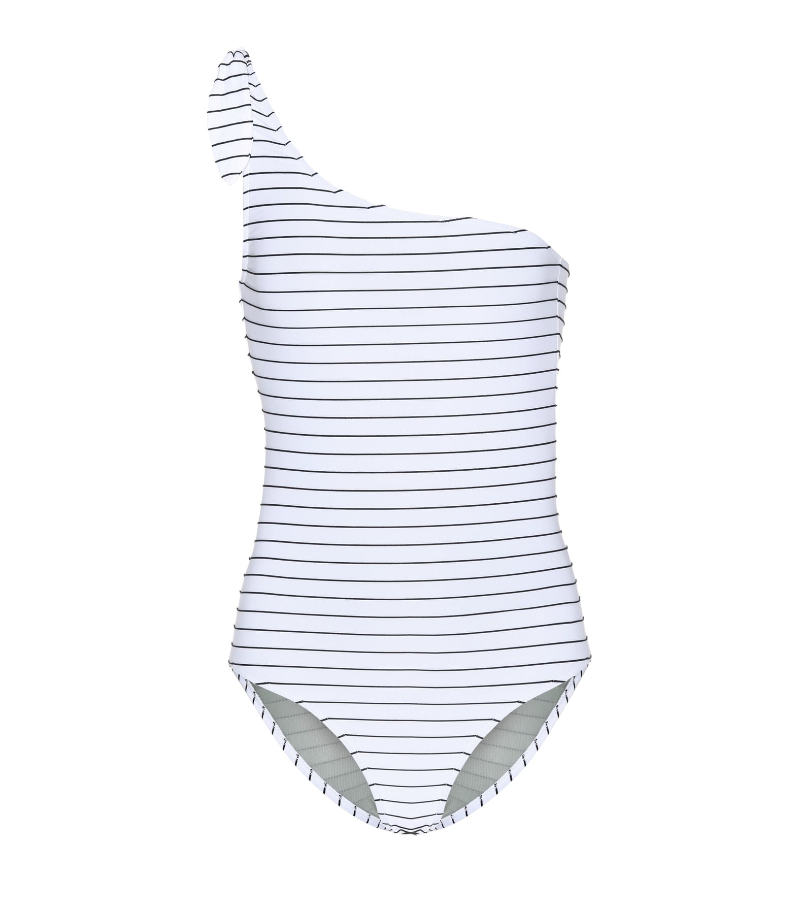 Demi Lovato Striped One Piece Swimsuit Popsugar Fashion
